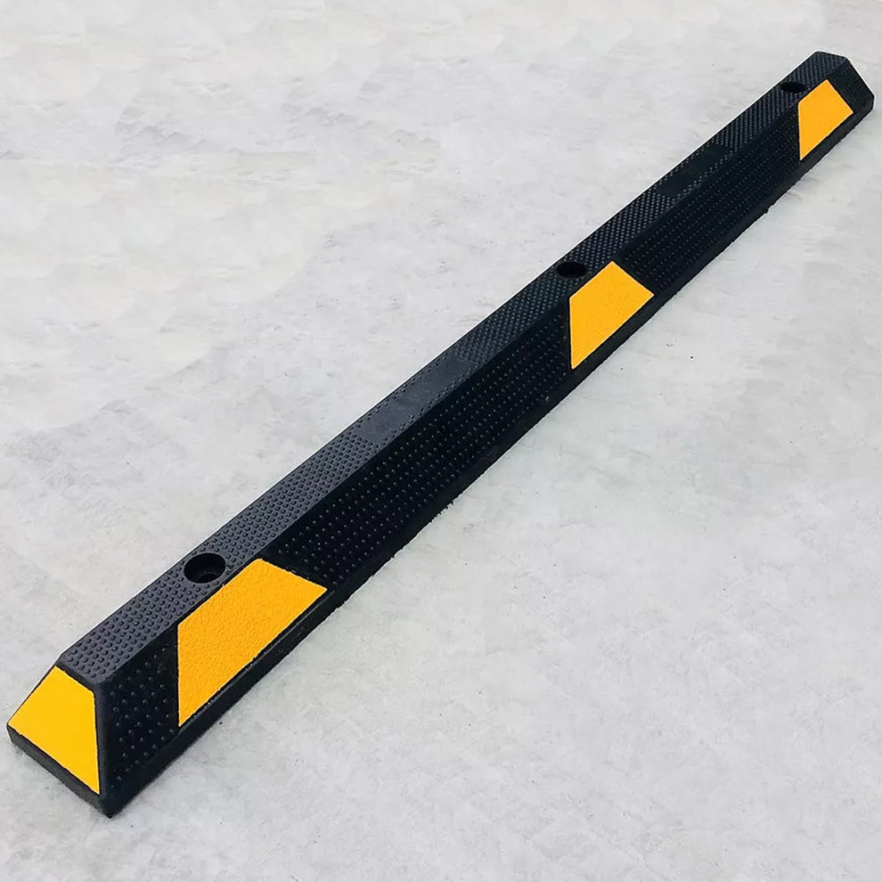 Car Park Rubber Wheel Stops Wheel Stops With Fixings – Trade Affix ...